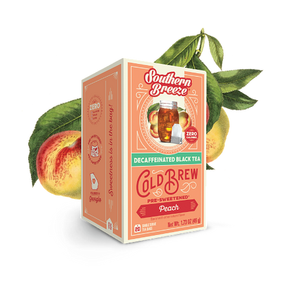 Decaf Sweet Tea Bags- Refreshing Iced Tea | Southern Breeze