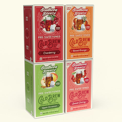 Fall & Winter Cold Brew Sweet Tea Bundle | No Sugar